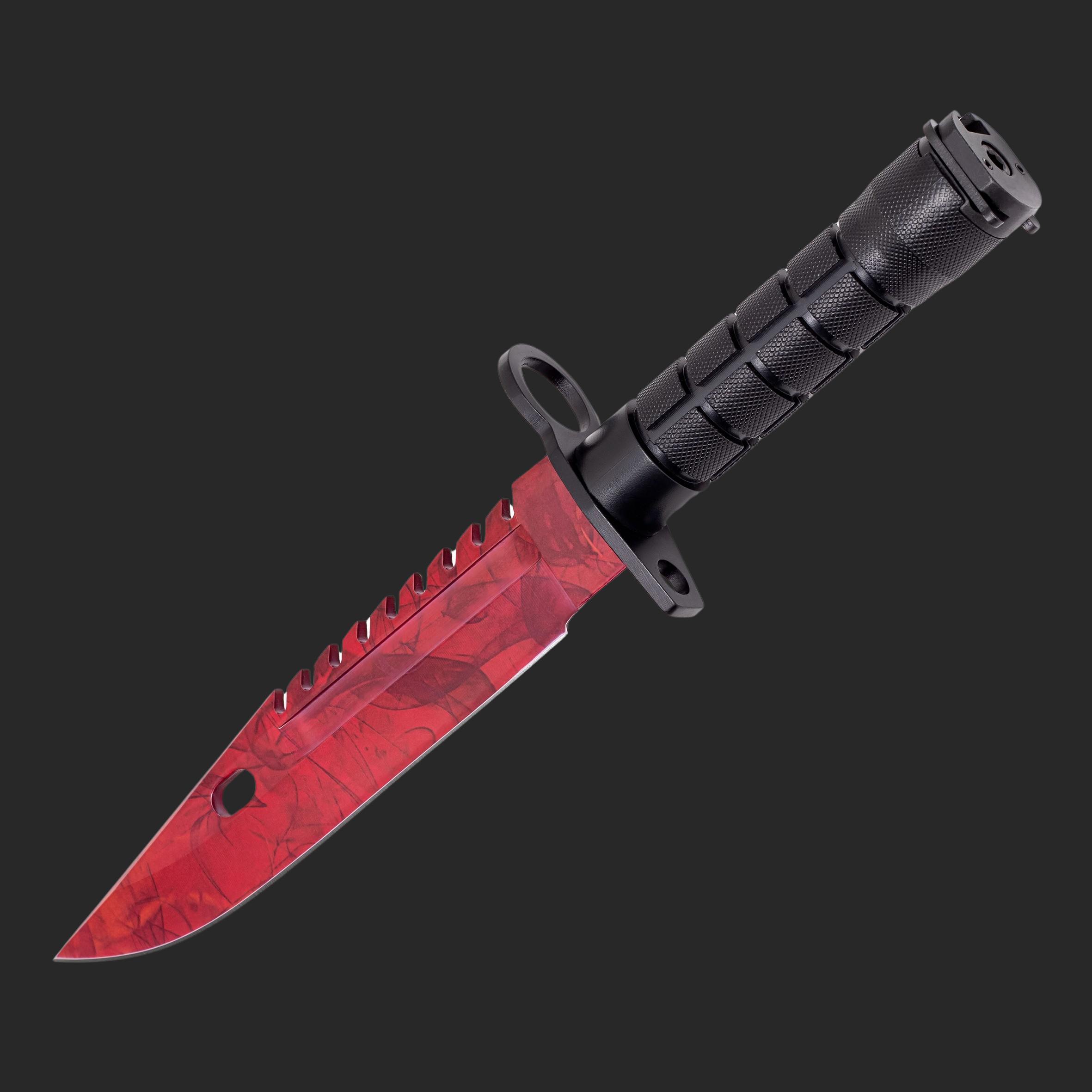 M9 Bayonet Ruby | Real CS2 custom made IRL by LootKnife